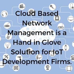 Cloud Based Network Management is a Hand in Glove Solution for IoT Development Firms.